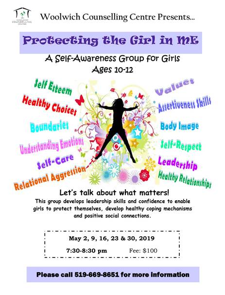 Children’s Anxiety Group and Girls Empowering Group – Woolwich ...